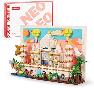 Amazon.com: NeoLeo Painting Art Taj Mahal – The Great Unique 3D Wall ...