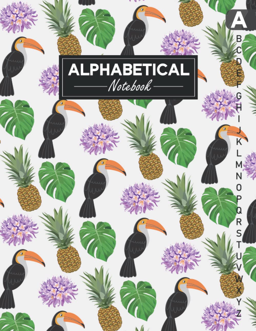 Alphabetical Notebook: A4 Organizer | A-Z Lined Notebook With ...