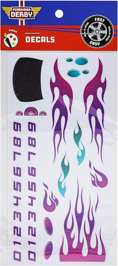 Amazon.com: Pinewood Derby car (Decals) : Arts, Crafts & Sewing