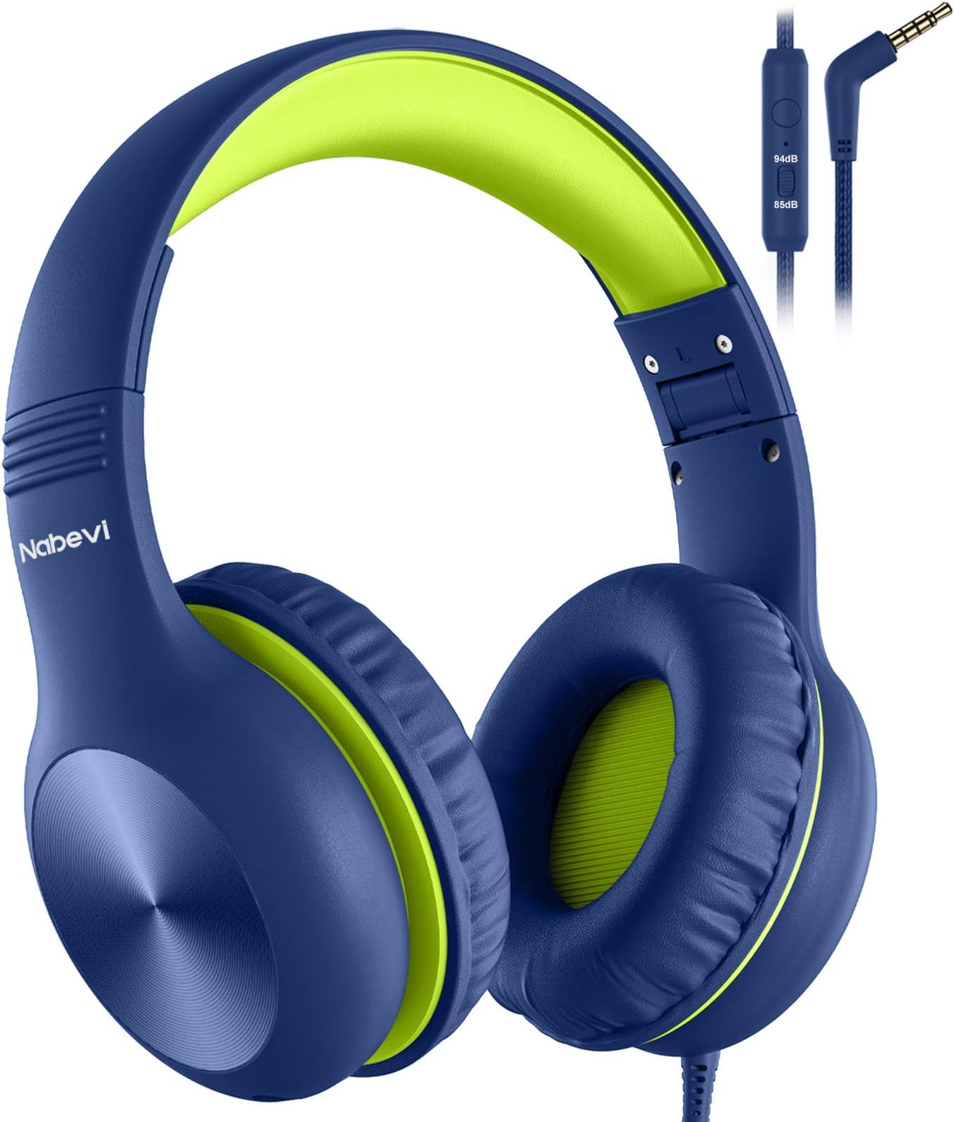 Amazon.com: EarFun Kids Headphones Wired with Microphone, 85/94dB ...