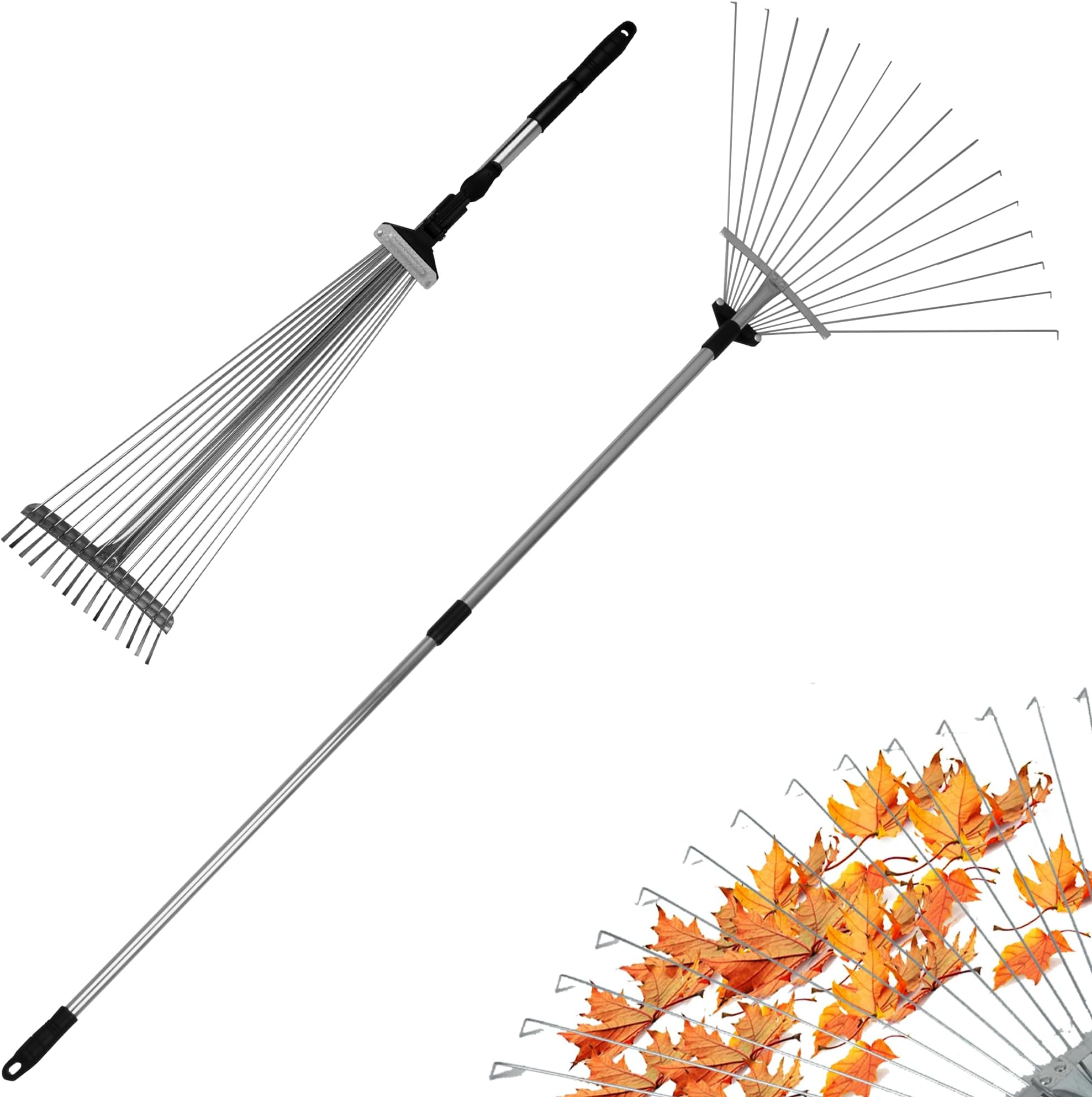 Green Blade BB-GR103 16-Prong Metal Garden Rake : Amazon.co.uk: Garden