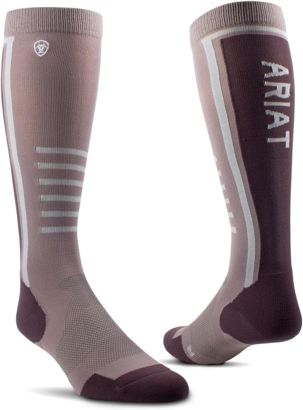 ARIAT AriatTek Slimline Performance Socks - Quail/Huckleberry : Amazon.co.uk: Fashion