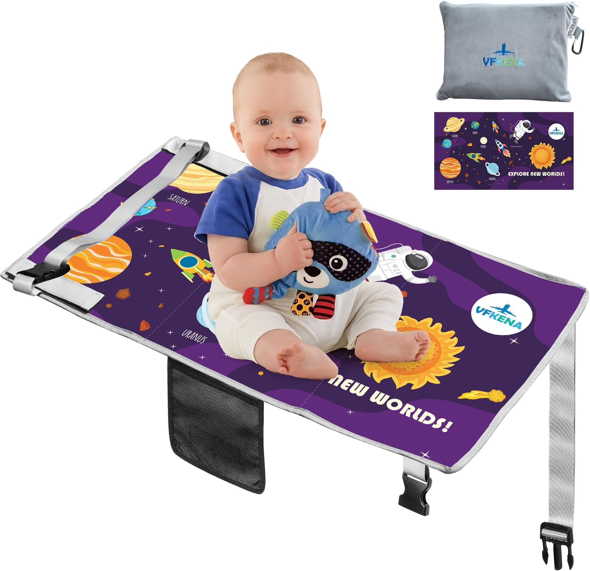 Amazon.com: Airplane Seat Extender for Kids - Portable Toddler Travel ...