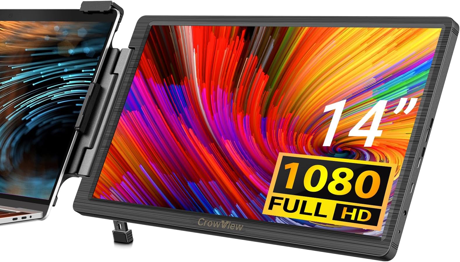 Amazon.com: ELECROW Laptop Screen Extender 14 Inch Portable Monitor for ...