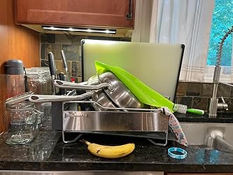 Amazon.com: KitchenAid Large Capacity Full Size Rust Resistant Dish ...