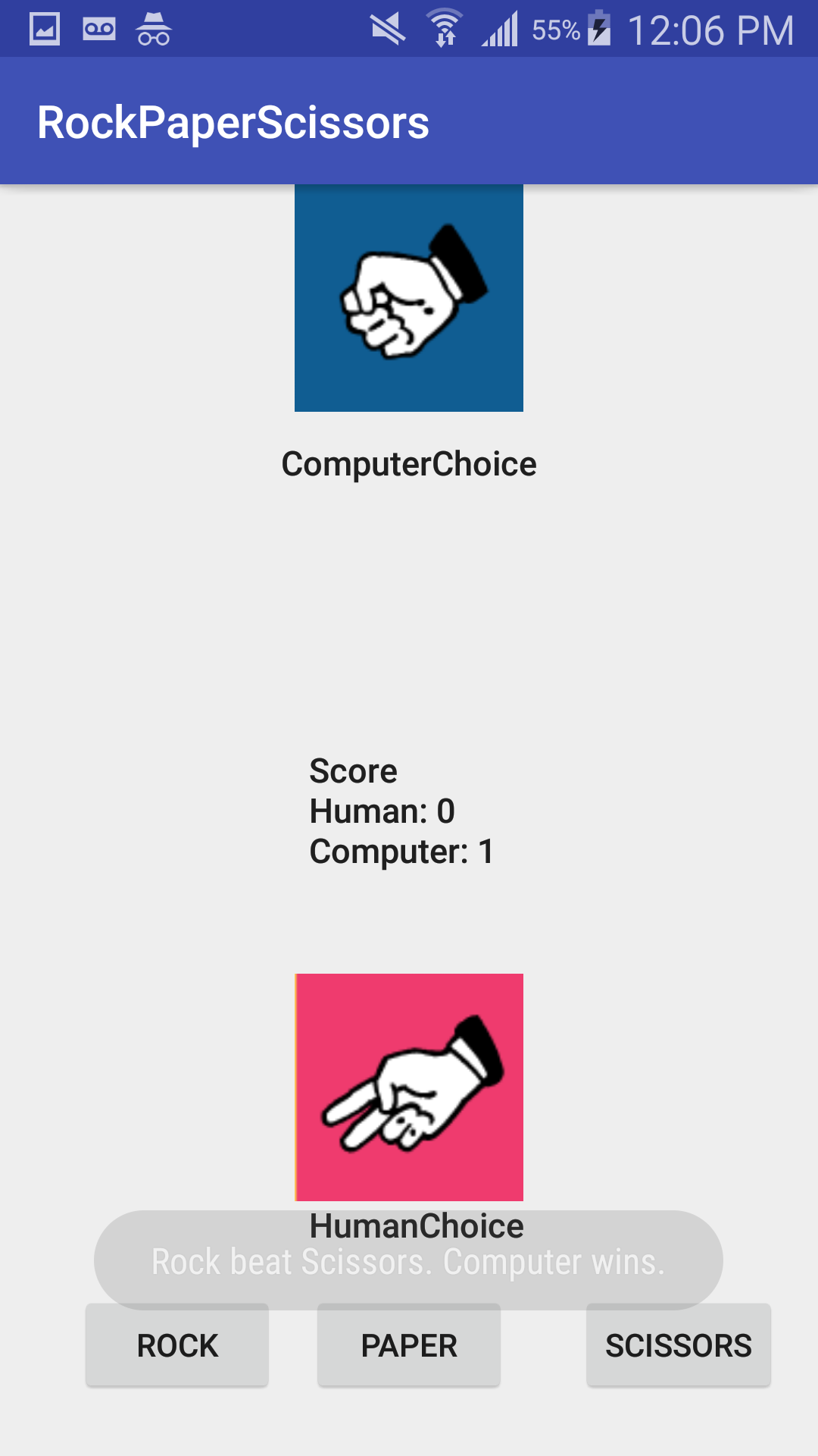 Rock Paper Scissors - App on Amazon Appstore