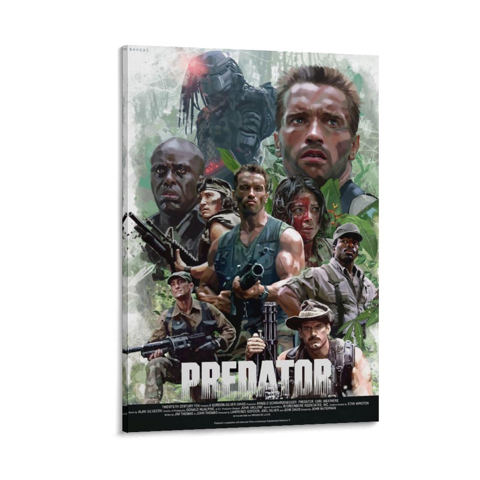 Amazon.com: Movie Posters Predator Predator Game Room Decor Home Office ...