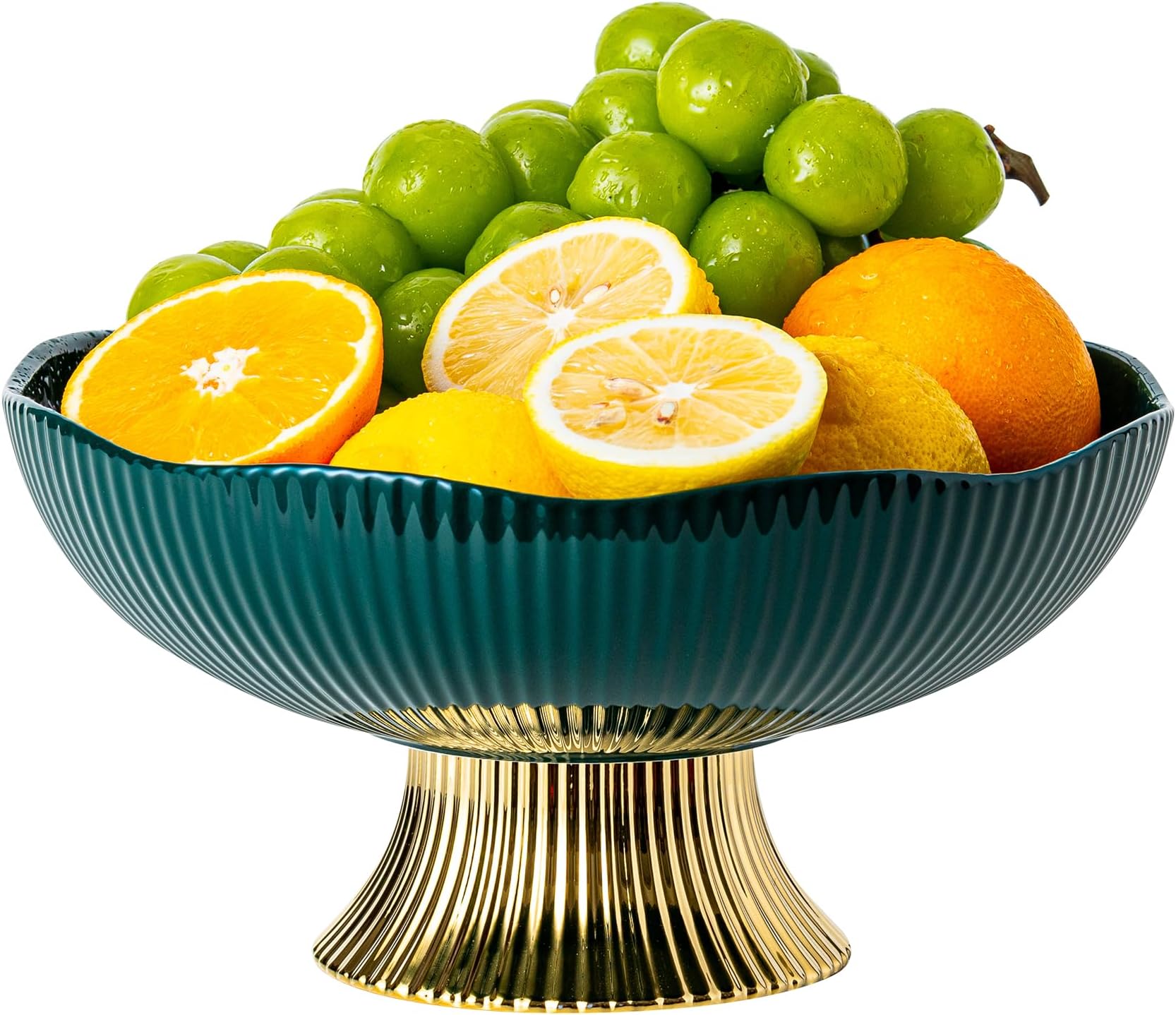 Amazon.com: JolieJulie Ceramic Fruit Bowl,11" Decorative Bowl with ...