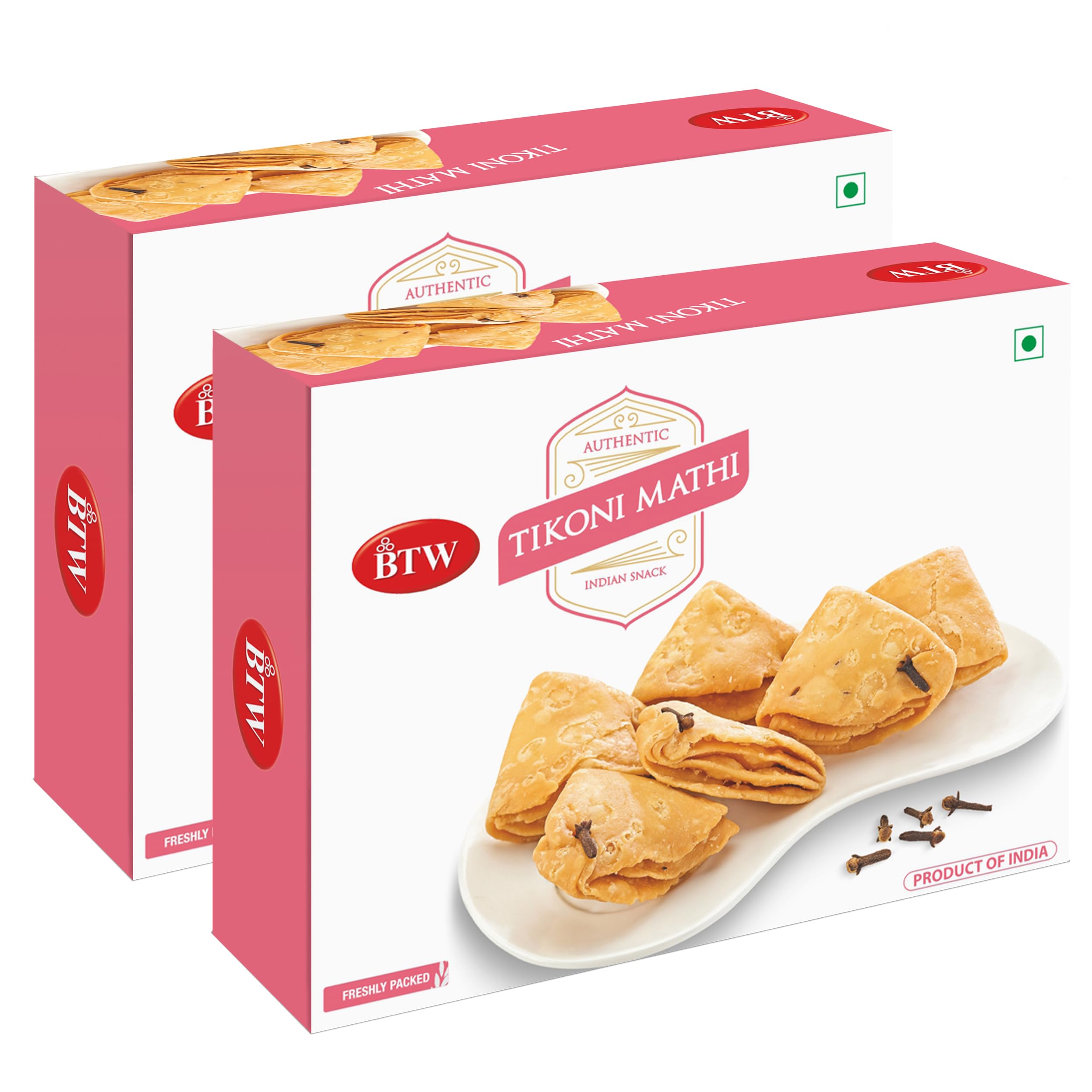 BTW Authentic Tikoni Mathi Indian Snacks 600g (200g X 2) : Amazon.in ...
