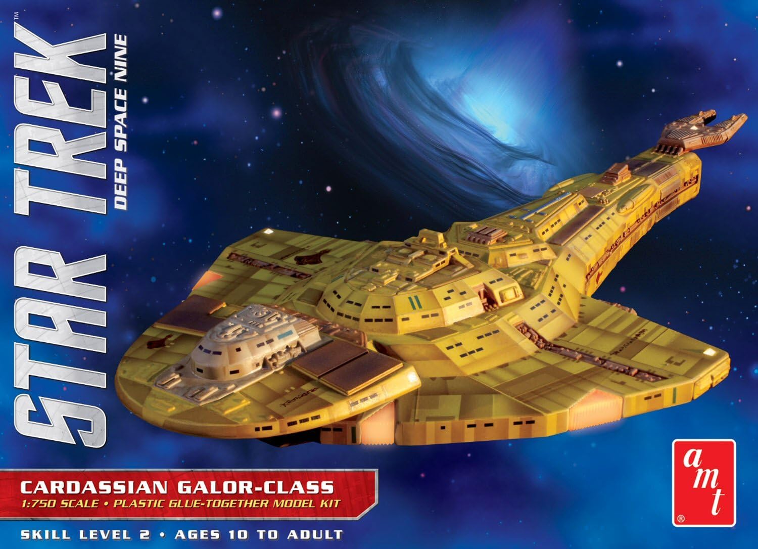 Amazon.com: AMT AMT1028 1:750 Cardassian Galor-Class Model : Arts ...