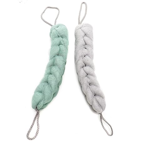 Amazon.com: AARainbow 2 Packs Long Stretch Back Sponge with Rope ...