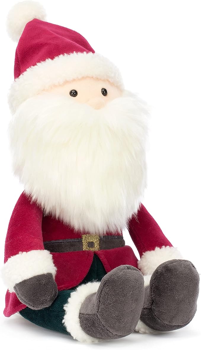 Amazon.com: Jellycat Jolly Santa Stuffed Plush : Toys & Games