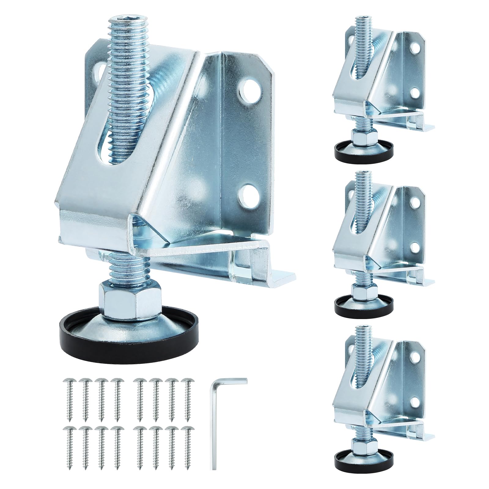Maopiner 4 Pack Heavy Duty Leveler Legs With Lock Nuts | Desertcart INDIA