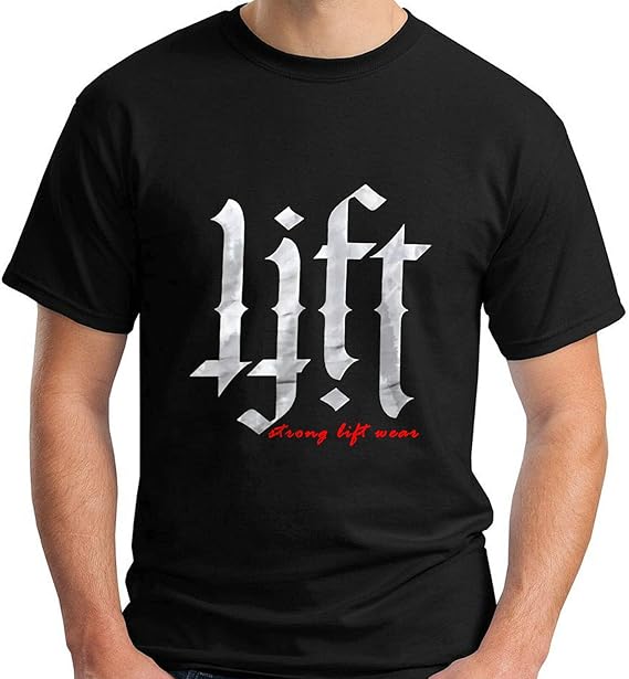 poiuytre Stringer Bodybuilding Strong Lift Wear Men's Black T-Shirt ...