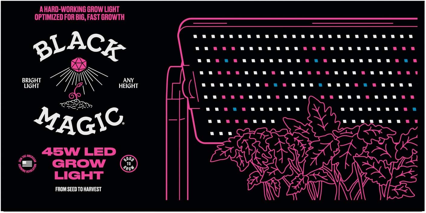 Amazon.com: Root Farm All-Purpose LED Grow Light, 45W - Broad Spectrum ...