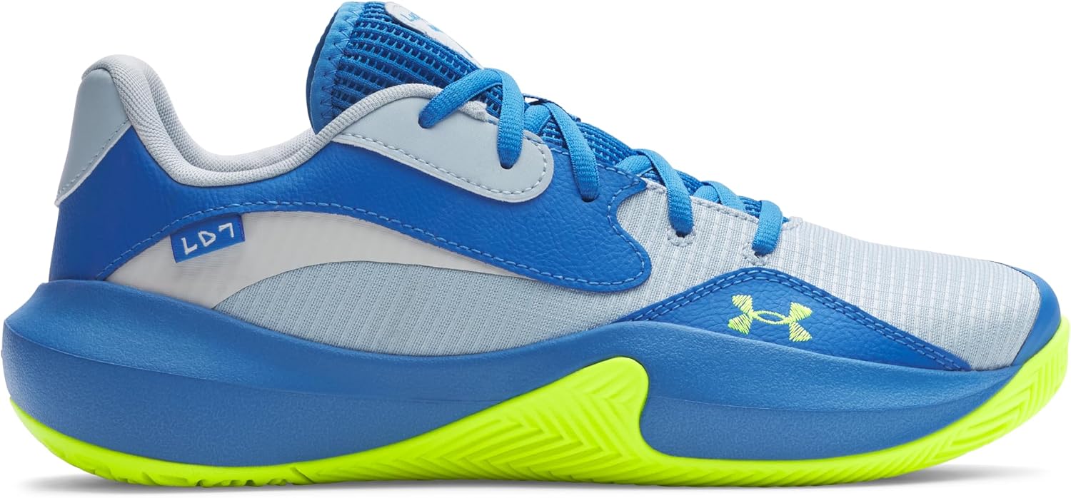 Under Armour UA Lockdown 7 Low BASKETBALL for unisex BLUE 8/9.5 : Buy ...