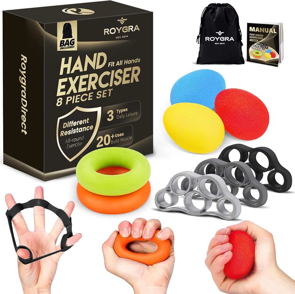Amazon.com: Physical Therapy Hand Exercisers - Physical Therapy Hand ...
