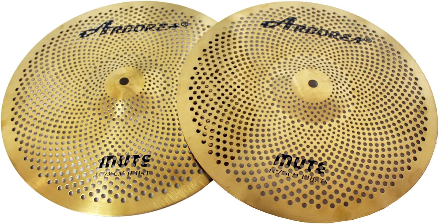Amazon.com: Foraineam 13" Hi Hat Cymbals Pair : Musical Instruments