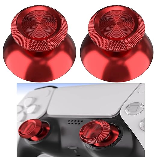 PSS Replacement Joystick Caps Analog Caps Metal Thumbsticks for PS5 ...