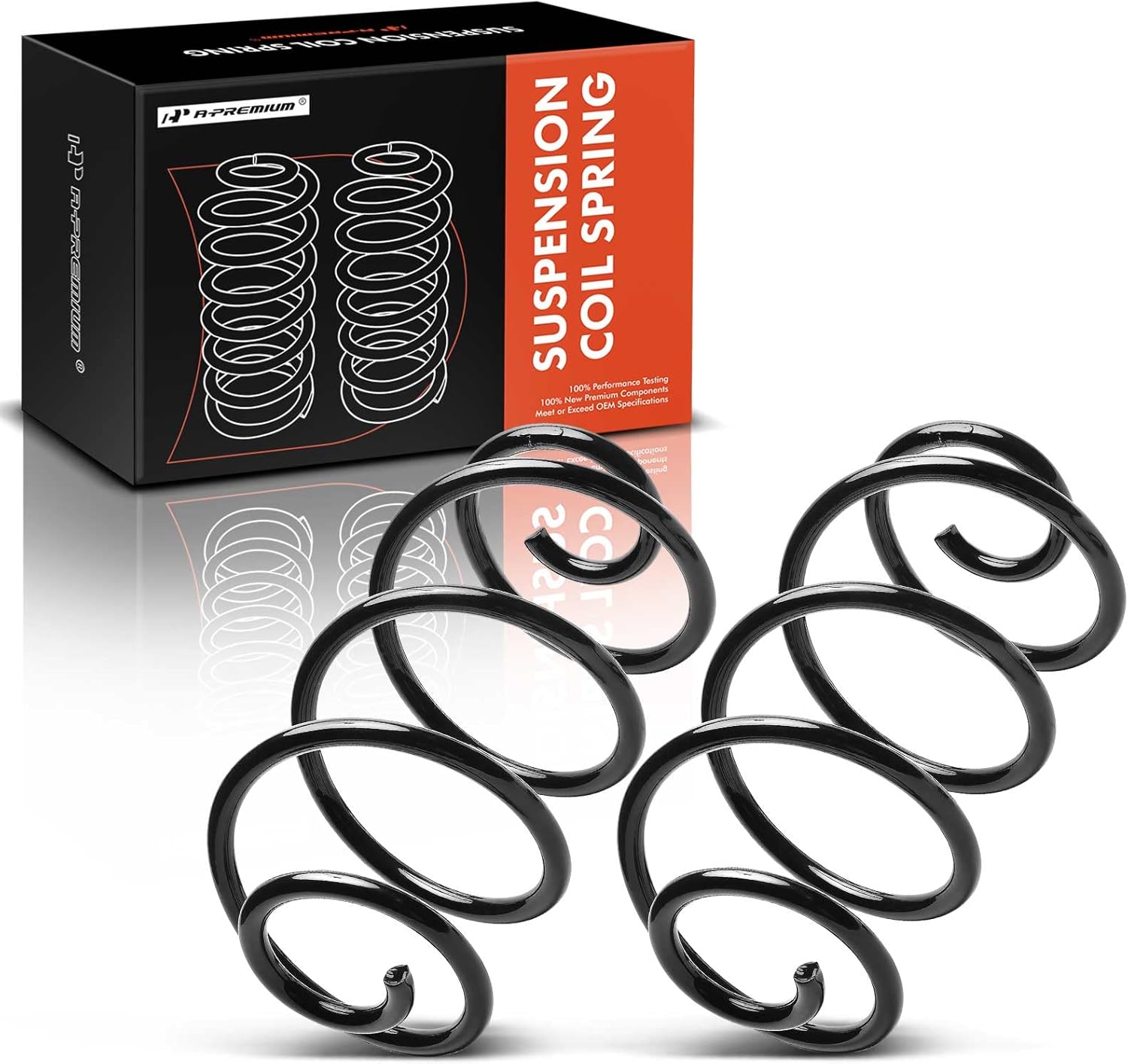 Amazon.com: A-Premium 2Pcs Rear Coil Spring Set Compatible with ...