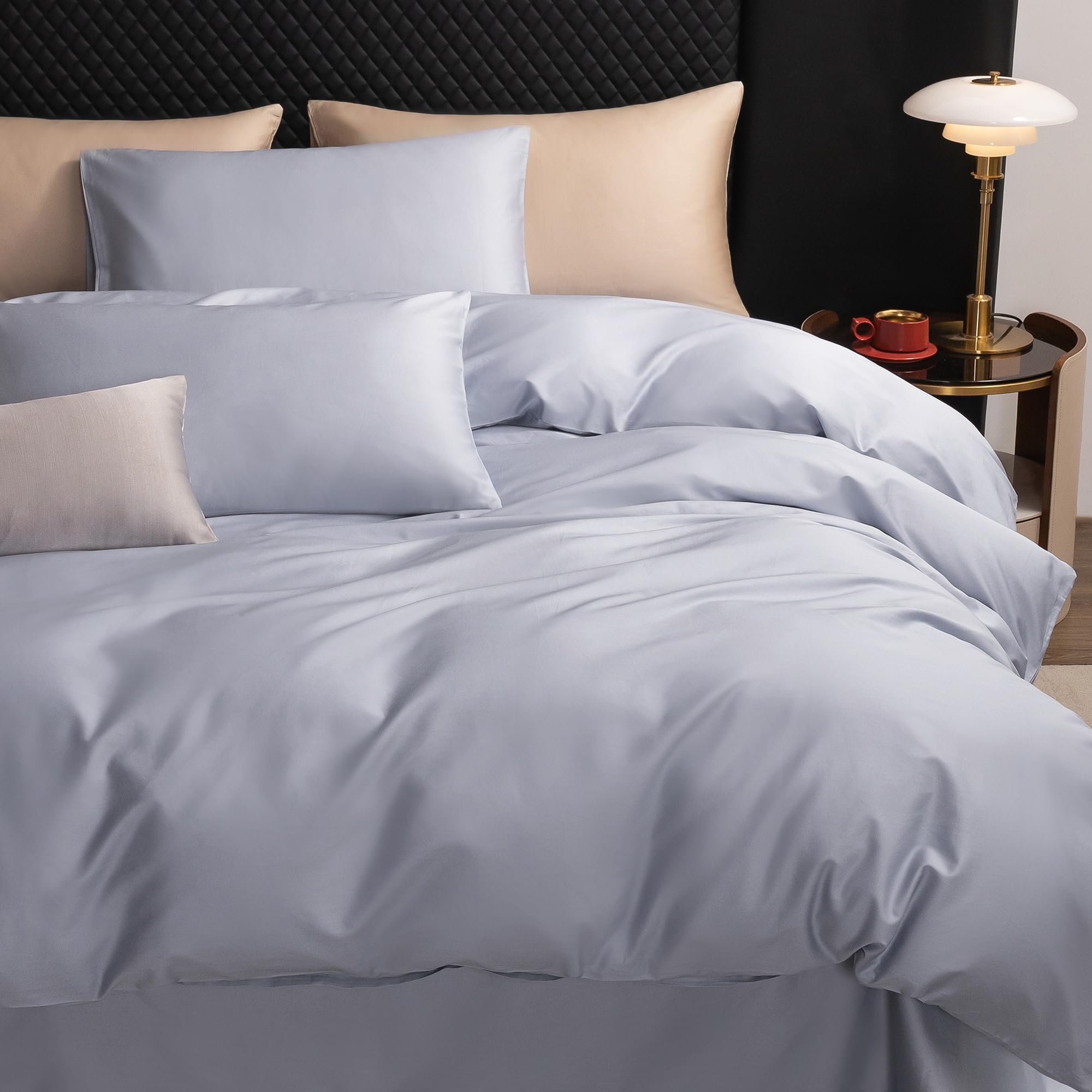 Snapklik.com : MooMee Bedding Duvet Cover Set Extra Long Staple Cotton ...