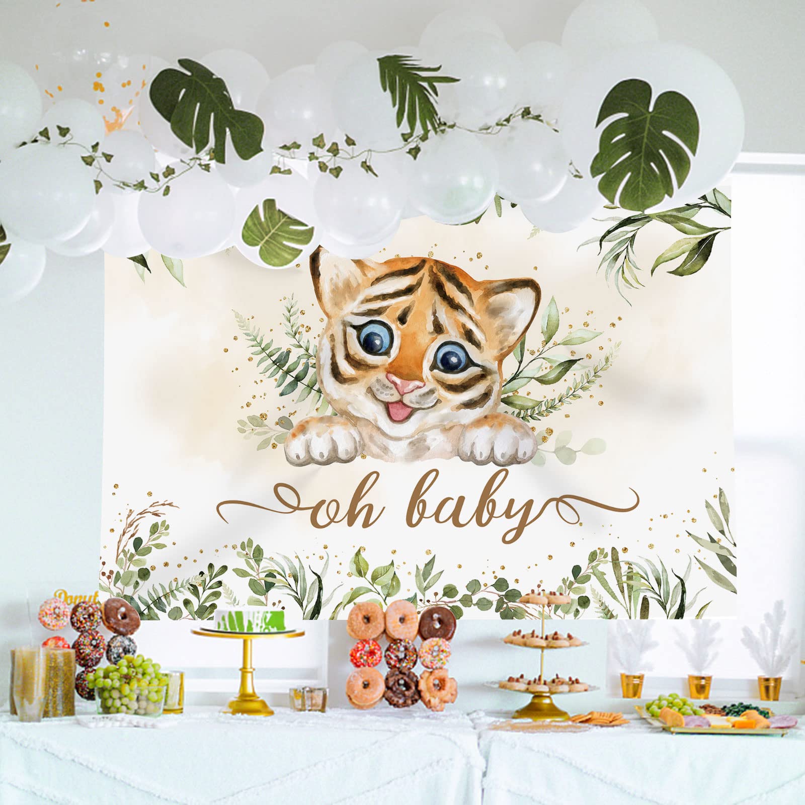 Tiger Girl Baby Shower Theme Baby Shower Funparty