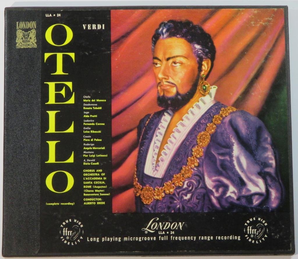 Amazon.com: Verdi: Otello (Complete Recording) / Alberto Erede, Chorus ...