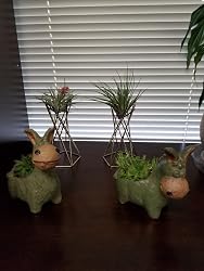 Amazon.com: SweetLifeIdea Ceramic Garden Decor Planter Donkey Shaped ...
