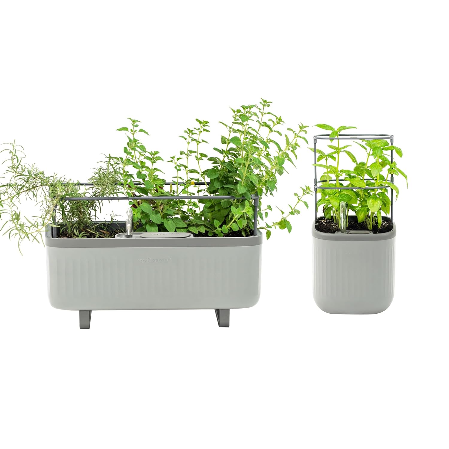 Amazon.com : Vego garden Herb Planter Box with Trellis & Mini Planter ...