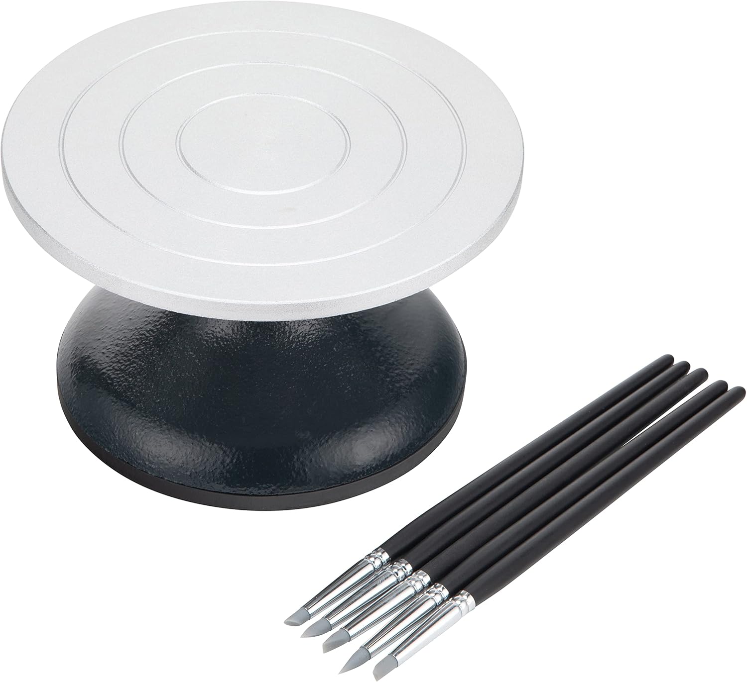 Agustu Pottery Turntable Wheel for Sculpting, Clay, Ceramics - 18cm ...