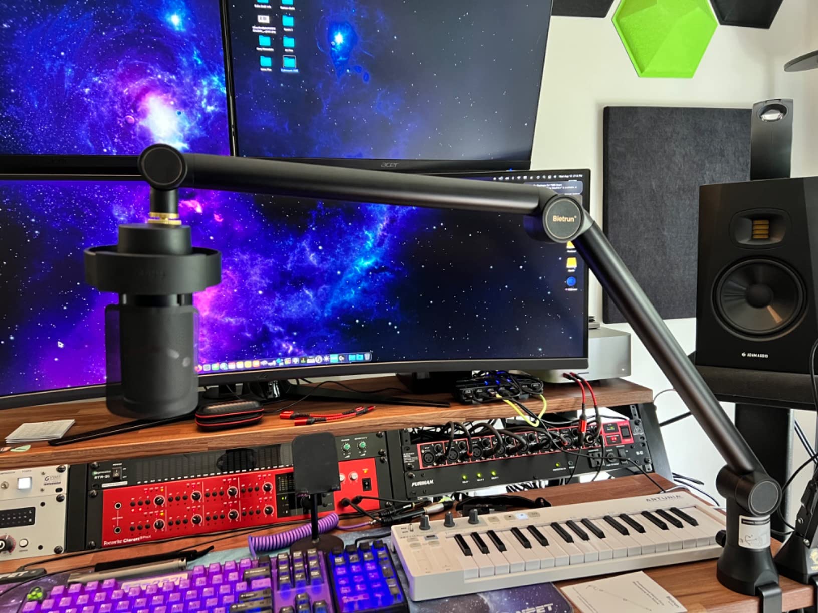 $8/mo - Finance Bietrun Mic Arm Desk Mount(Longer)for Shure SM7B/MV7 ...