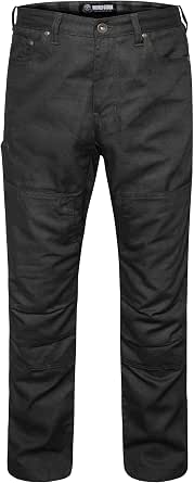 Amazon.com: WICKED STOCK Mens Motorcycle Pants-Black Motorcycle Pants ...
