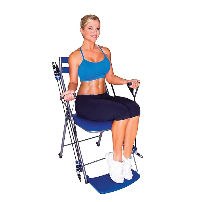 Buy Chair Gym - The Total Body Workout – All in One Compact, Portable ...