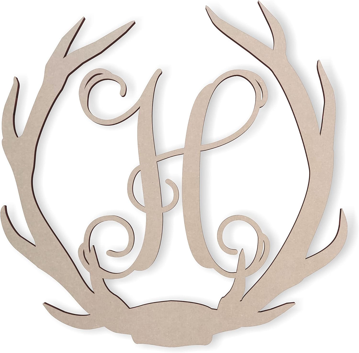 Amazon.com: Wooden Letters by Jess and Jessica Cursive Wood Letter for ...