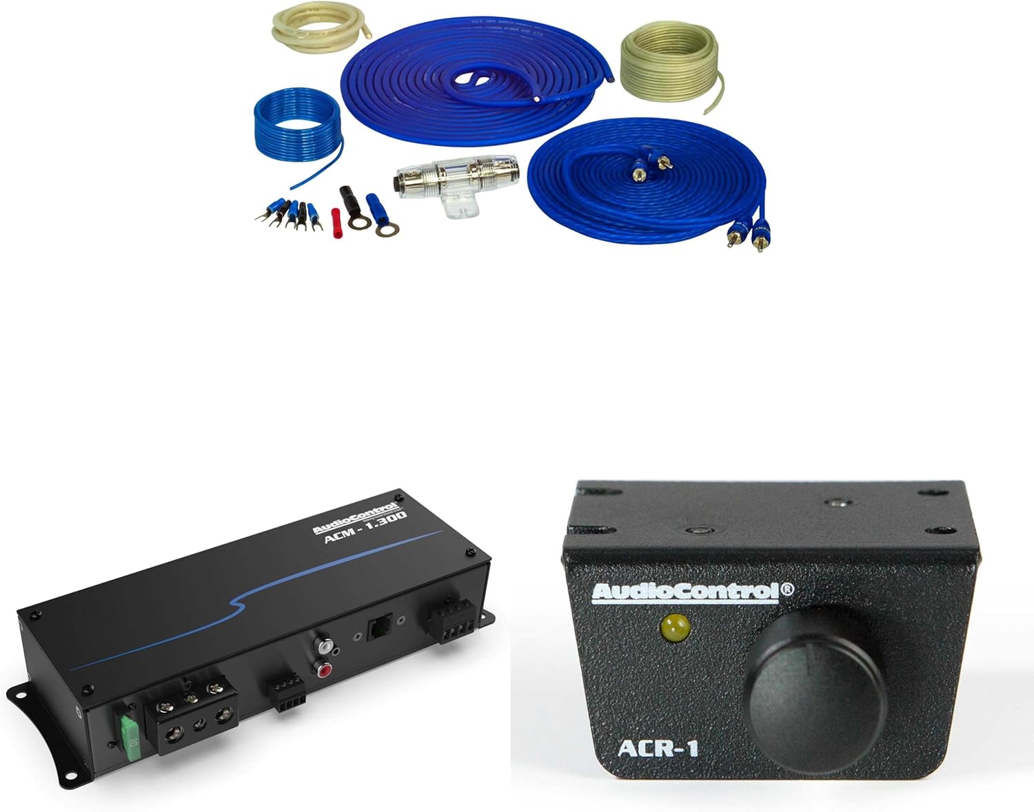 Amazon.com: AudioControl ACM-1.300 ACM Series Compact Mono subwoofer ...