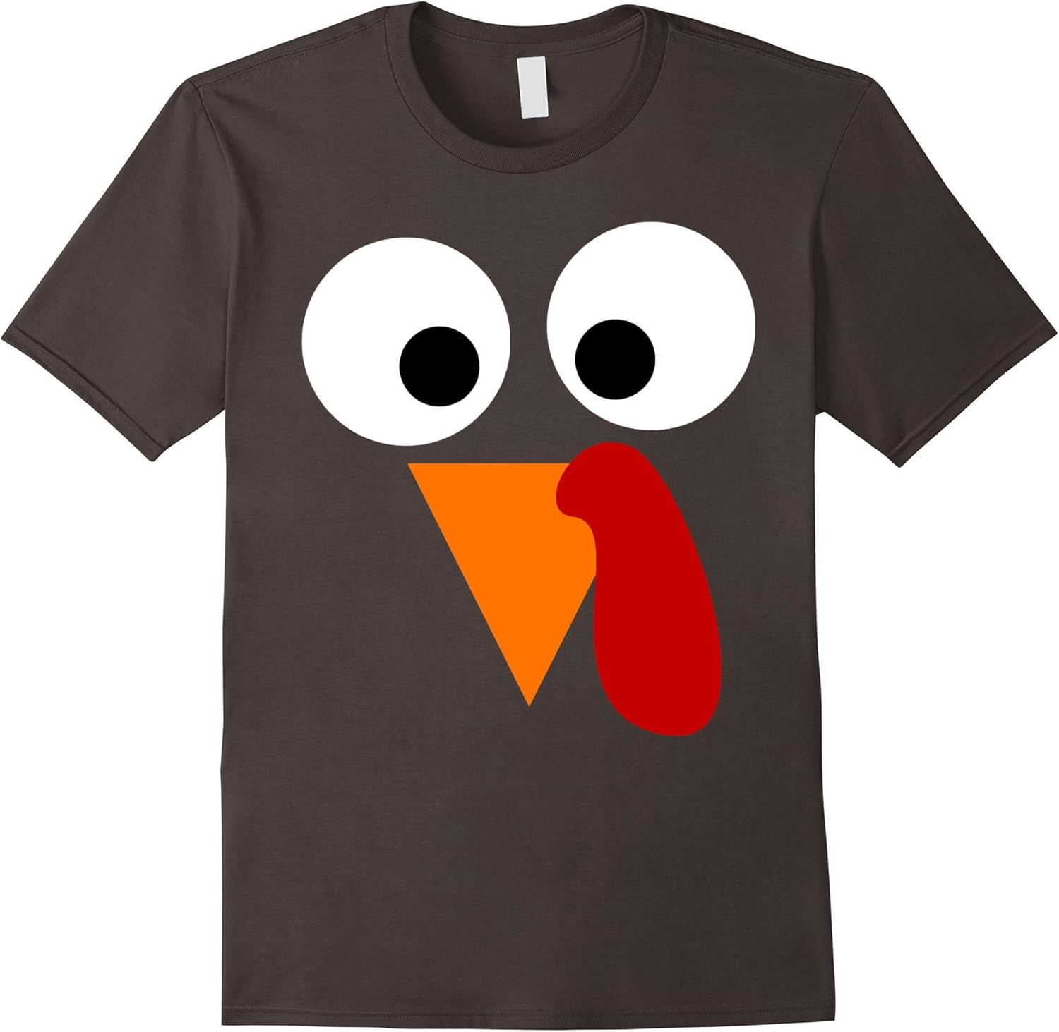 Amazon.com: Turkey Face T-Shirt Men Women Kids Styles : Clothing, Shoes ...
