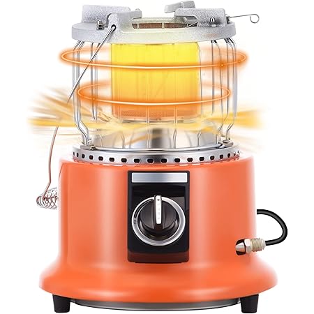 Amazon.com: SEEYANG Patio Tent Propane Heater, Portable Propane Tank Top Heater, Camping Gas ...