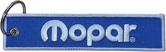 Amazon.com: Mopar Current Logo (Since 2002) Logo embroidered Keychain 5 ...