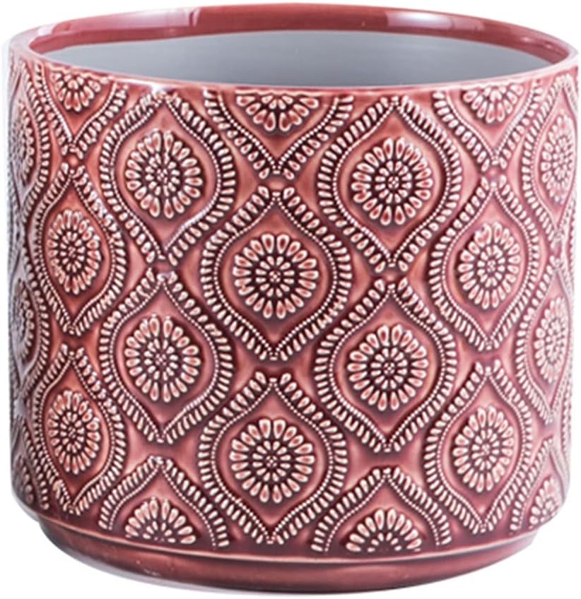 Amazon.com: Planters Ceramic Flower Pots,Ceramic Plant Pot with ...
