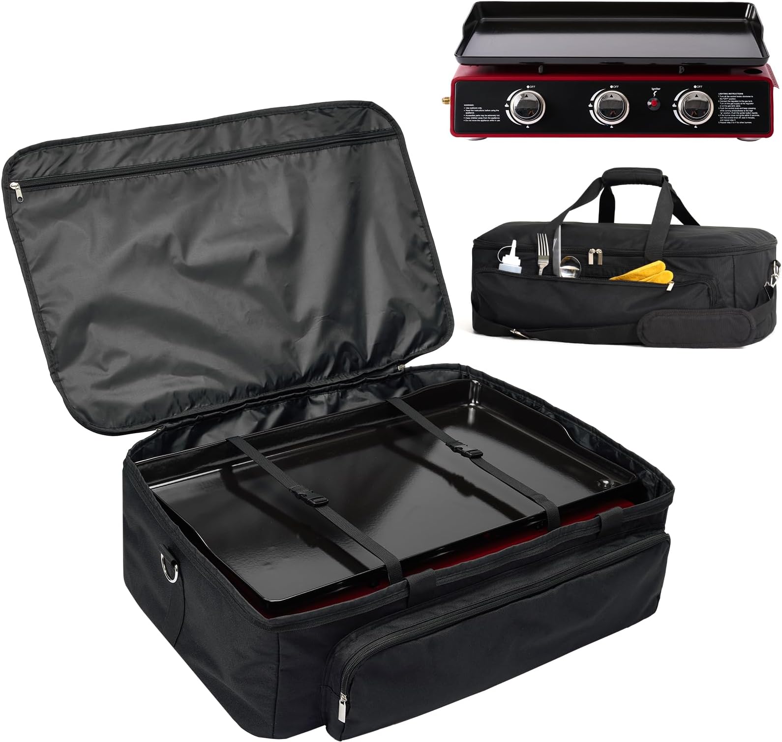 Amazon.com : Griddle Carry Bag Fits for Pit BOSS PB336GS Two Burner ...