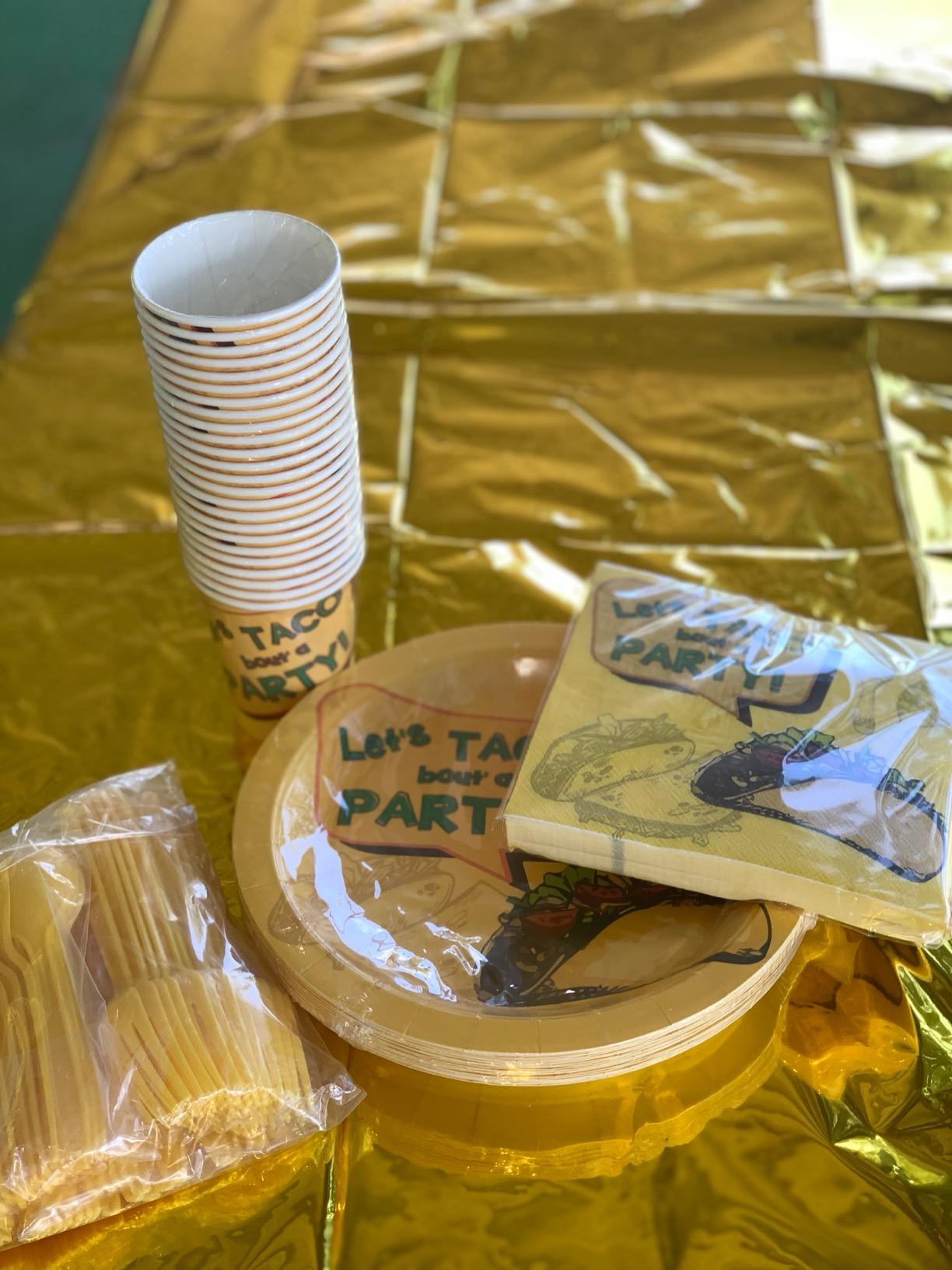 Amazon.com: Let's Taco Bout Party Bundle for Birthdays, Fiestas ...