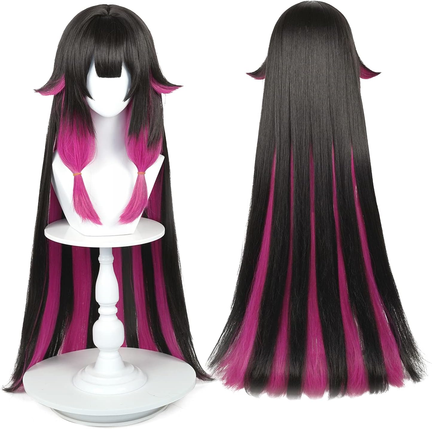Amazon.com: Amback Damselette Colombina Cosplay Wig for Women, Long ...