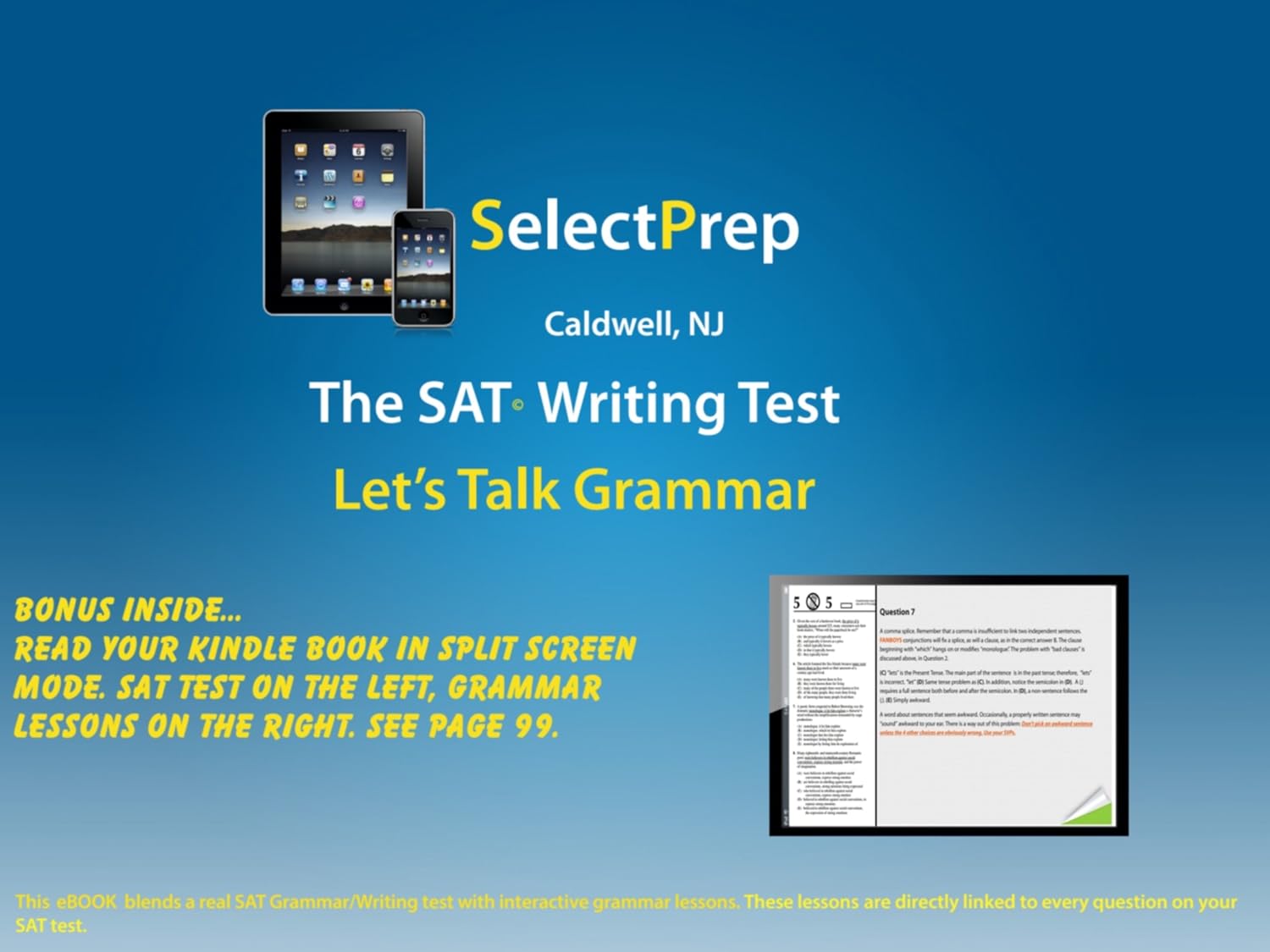 Amazon.com: The SAT© Writing Test-Let's Learn Grammar eBook : Gilvey ...