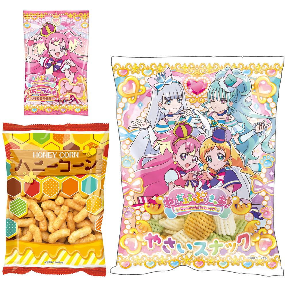 Amazon | ハート(Heart) わんだふるぷりきゅあ! お菓子巾着 1個 食玩