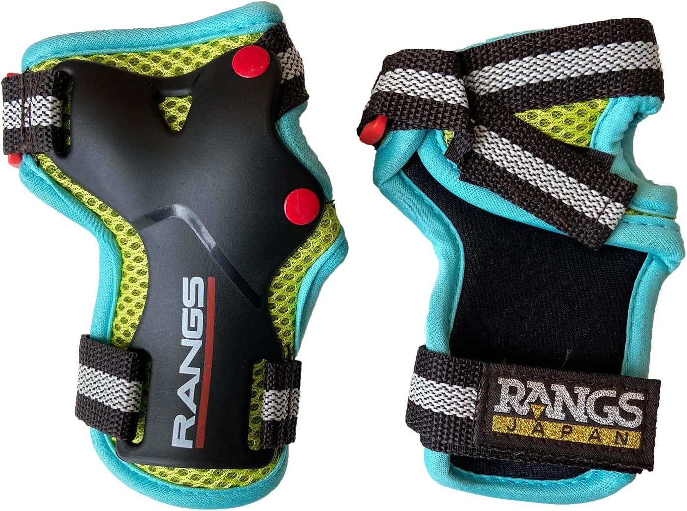 Amazon.co.jp: ラングスジャパン(RANGS) リストガード グリーンブラック 手首約13.6-16.5cm CE認証取得 : スポーツ＆アウトドア