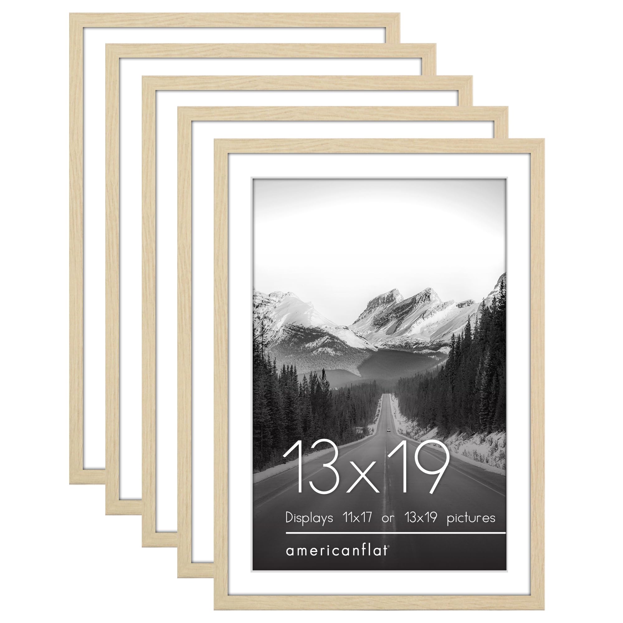 Amazon.com - Americanflat 13x19 Picture Frame with Polished Plexiglass ...