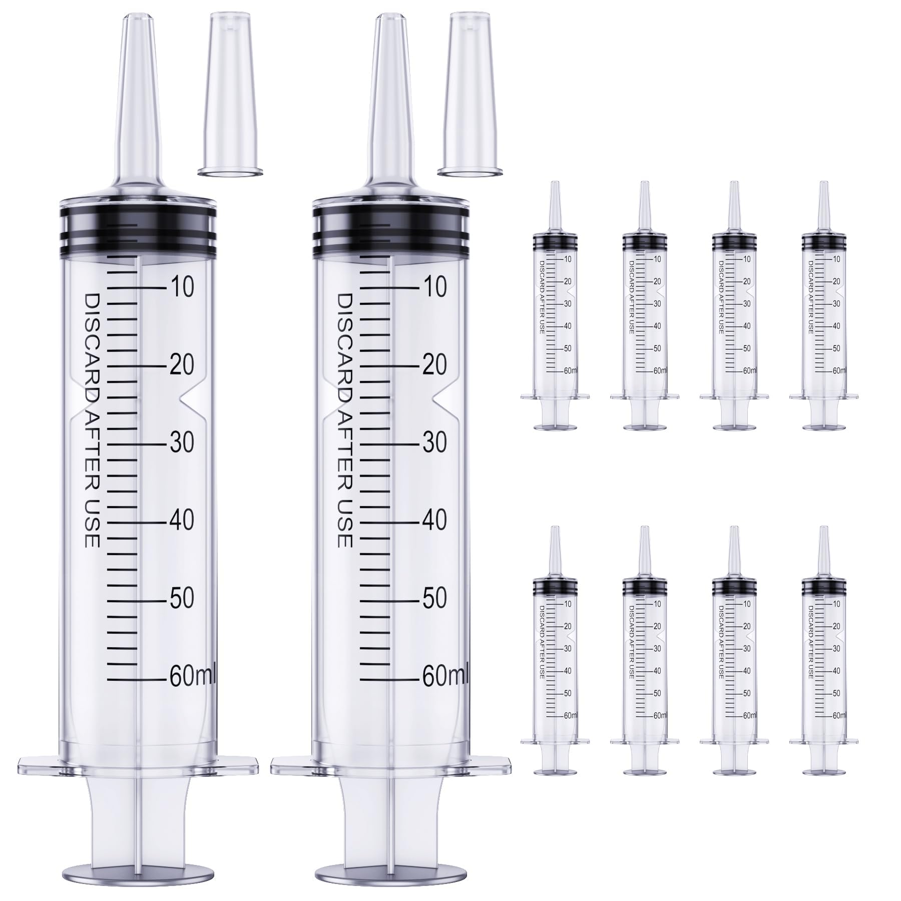 Amazon.com: ZHIUGUZILLA 60ml Syringe for Liquid | Liquid Syringe ...