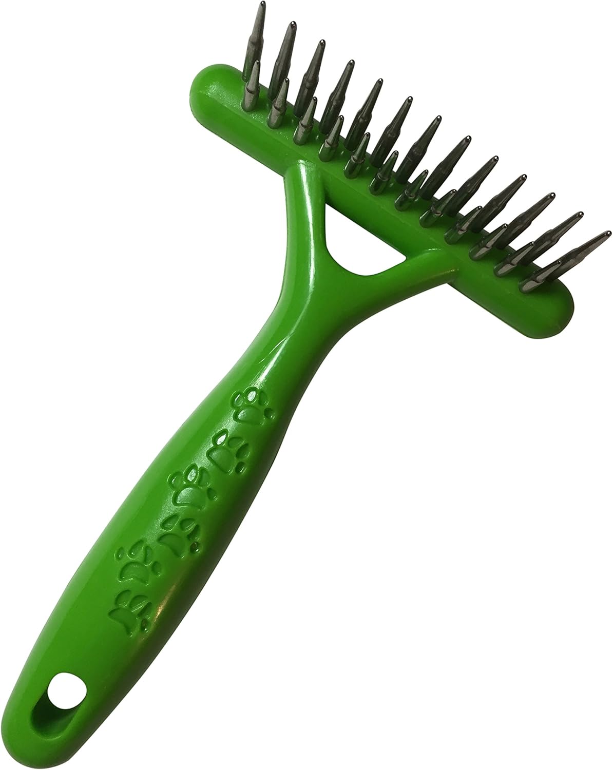 Amazon.com: Pixikko Double Row Undercoat Shedding Rake for Cats & Dogs ...