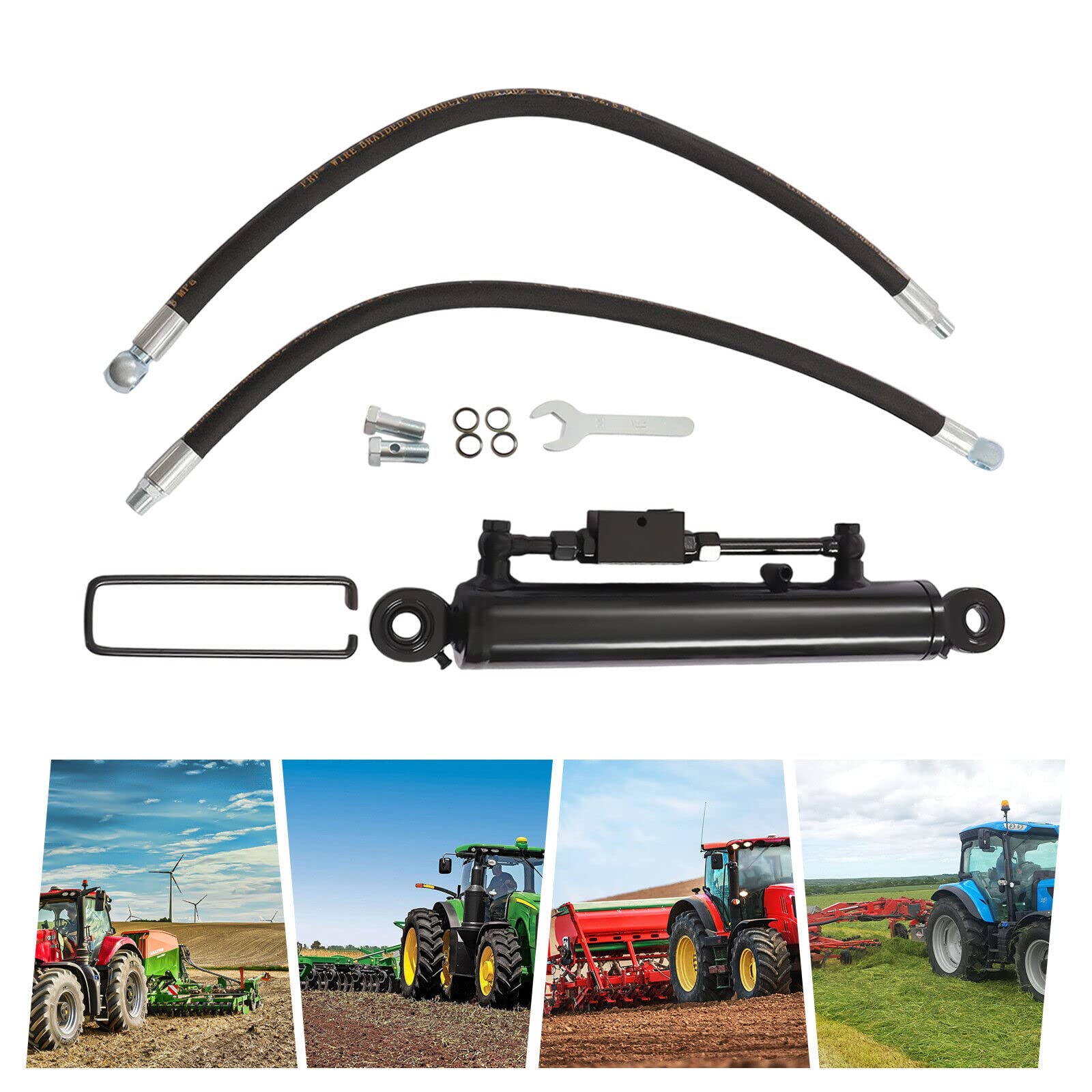 Hydraulic Top Link Cat, 1-1 with Locking Block 20 7/8-31 7/8” with 2 x ...