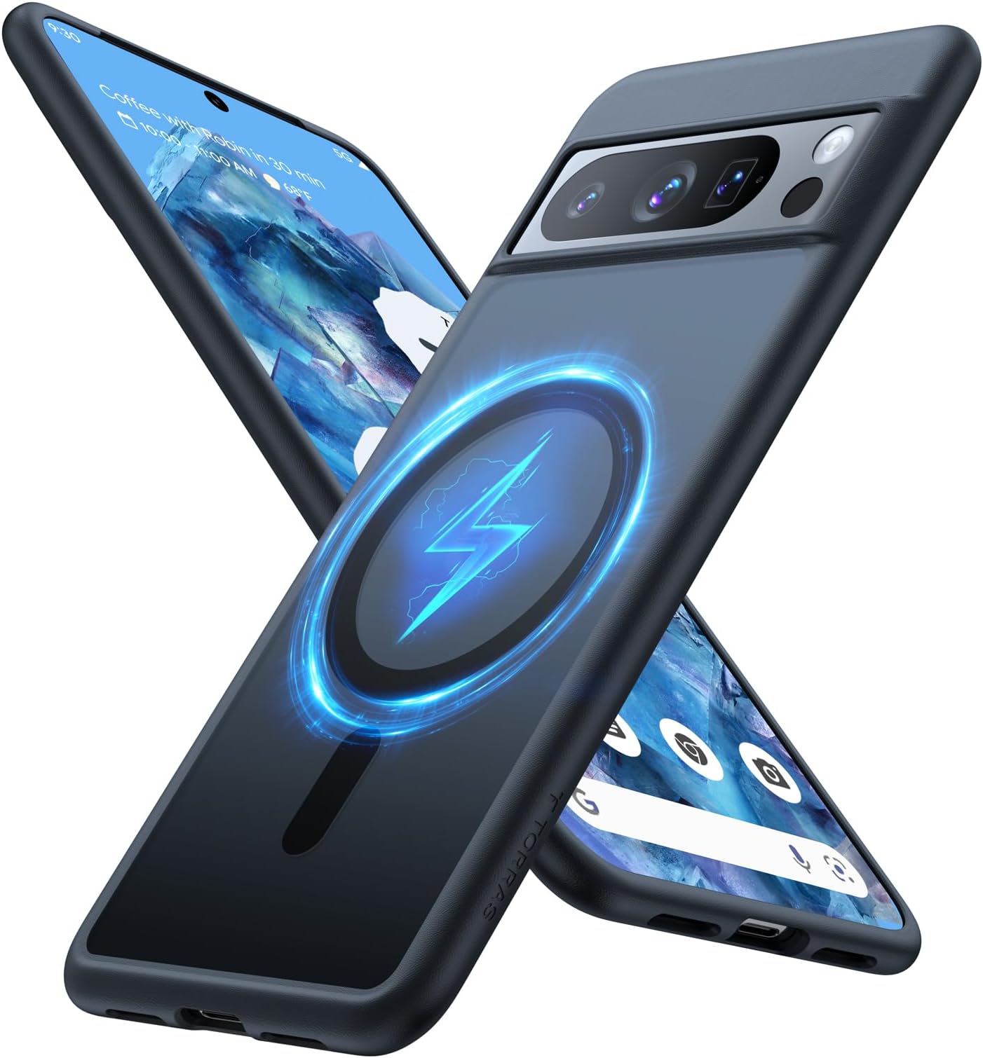 Amazon.com: SailorTech for Google Pixel 8 Pro case with Credit Card ...